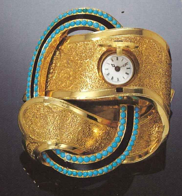 Baudin Brothers, Geneva, circa 1840. Fine 18 ct. gold and enamel ...