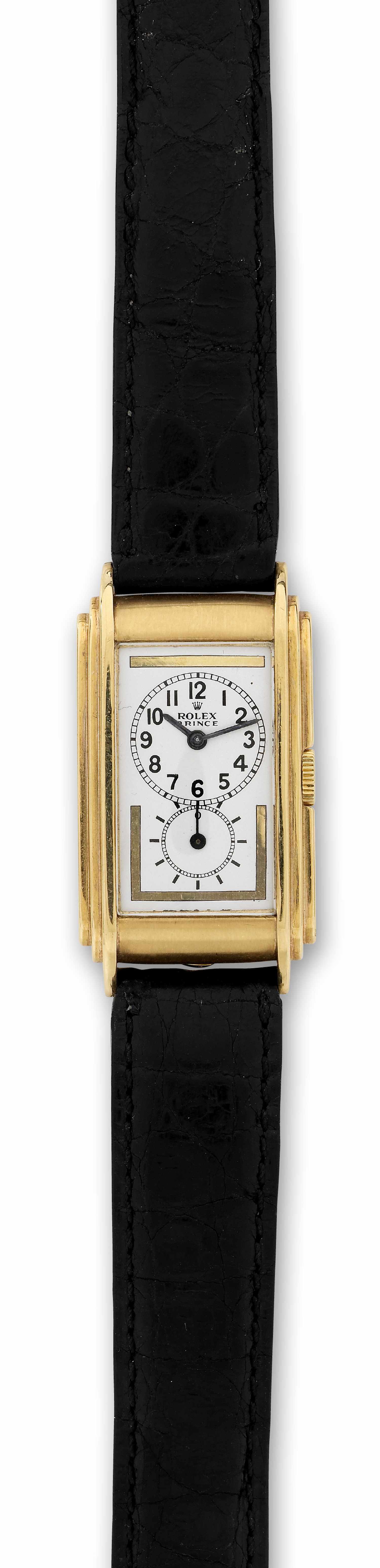 ROLEX PRINCE RAILWAY REF.1527 Rolex, movement No. 80162, case No. 16038 ...