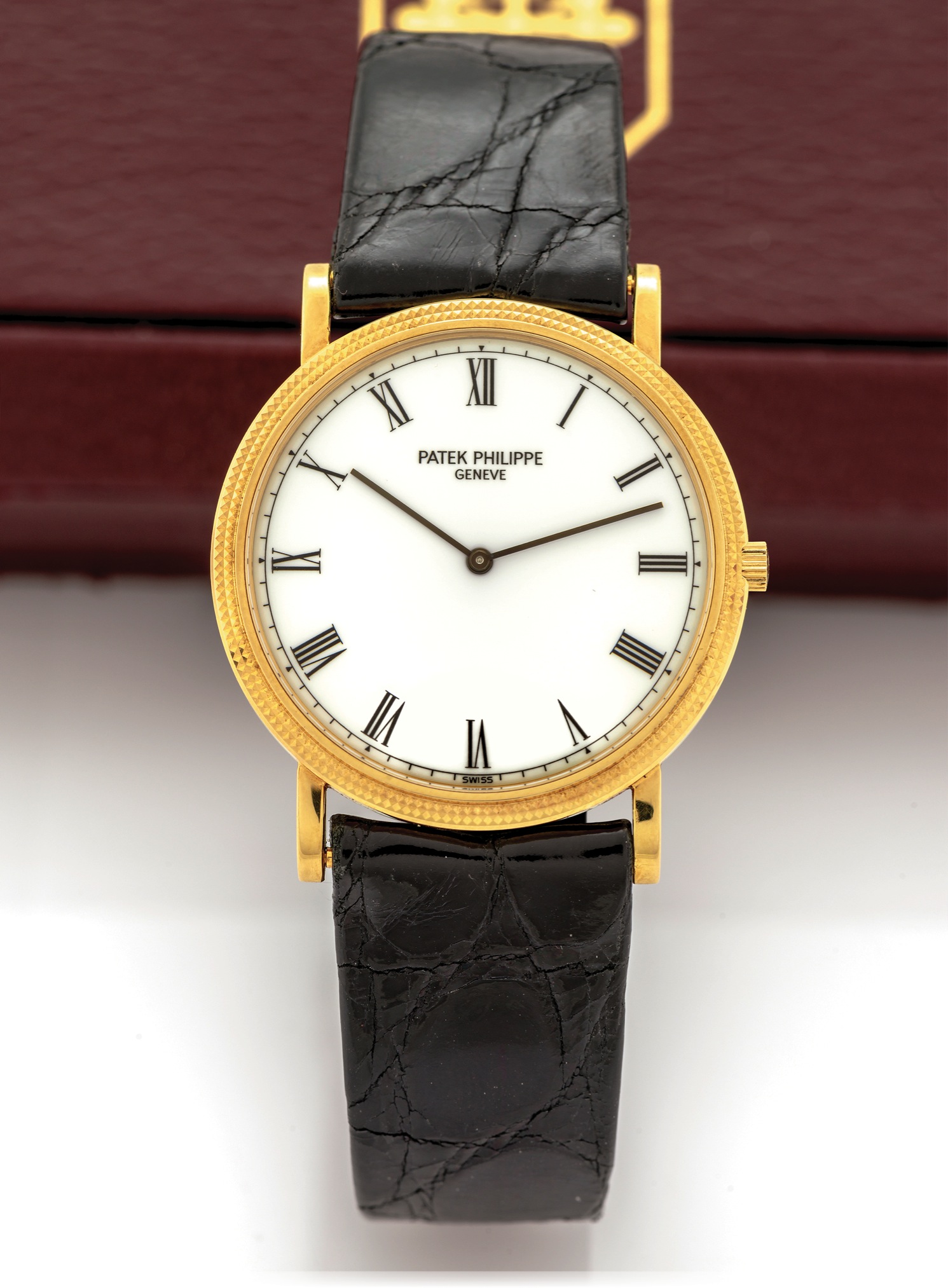 PATEK PHILIPPE REF. 3520 YELLOW GOLD Patek Philippe, Genève, movement ...