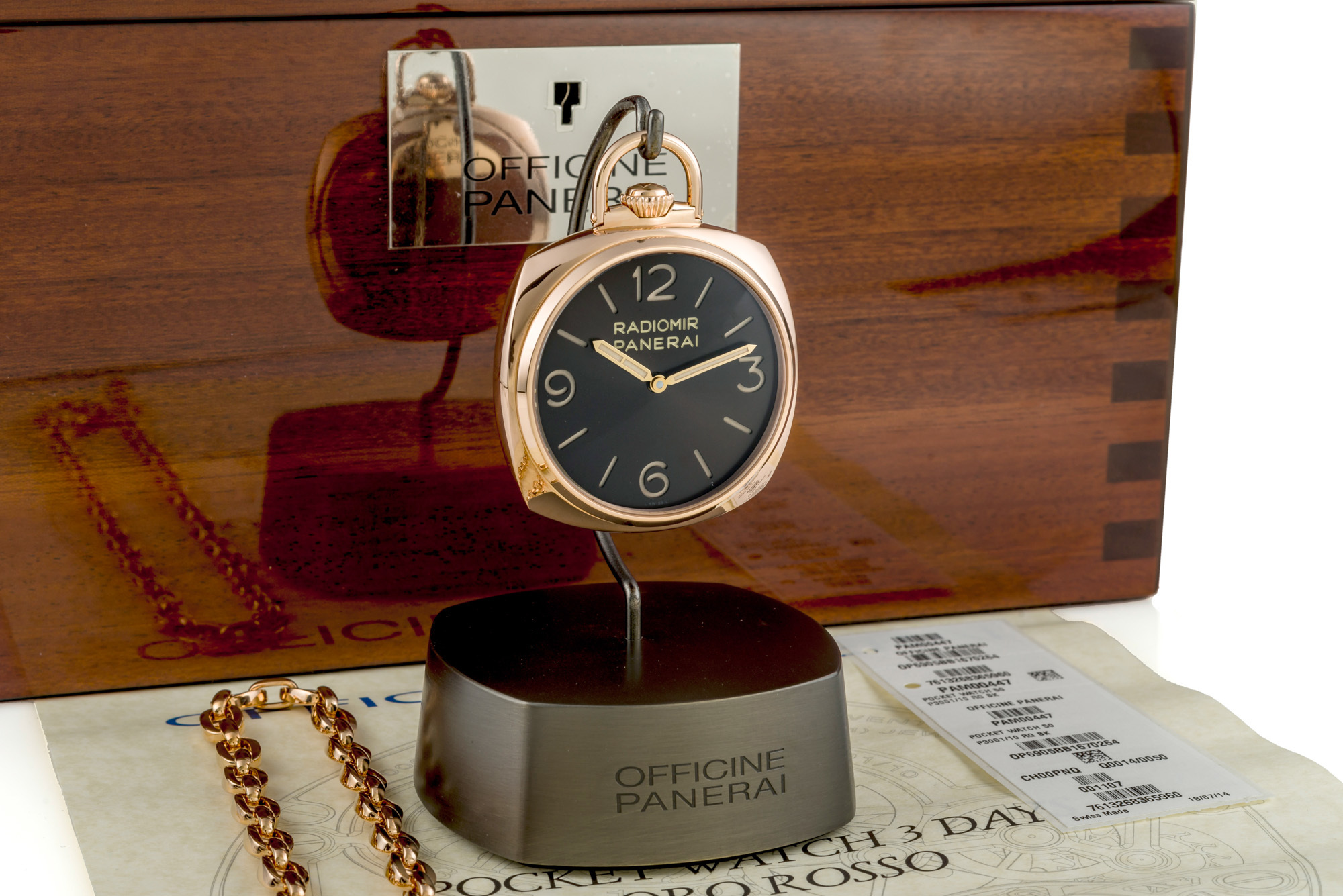PANERAI POCKET WATCH | Important Modern & Vintage Timepieces. | Geneva ...