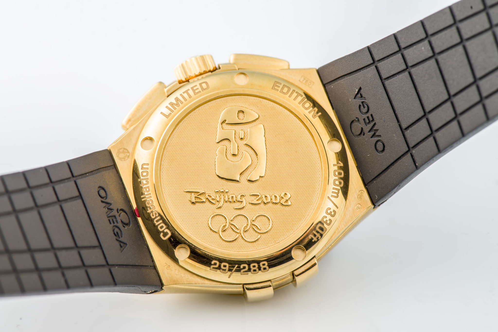 OMEGA, OLYMPIC BEIJING 2008 CHINA, DIAMONDS AND YELLOW GOLD | Important ...