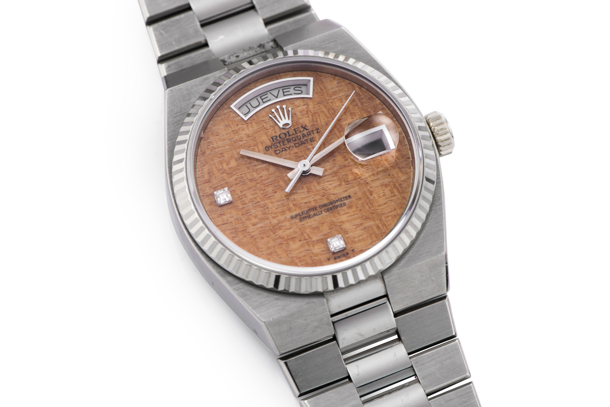 ROLEX REFERENCE 19019/19,000, OYSTER QUARTZ, DAY-DATE, SUPERLATIVE ...