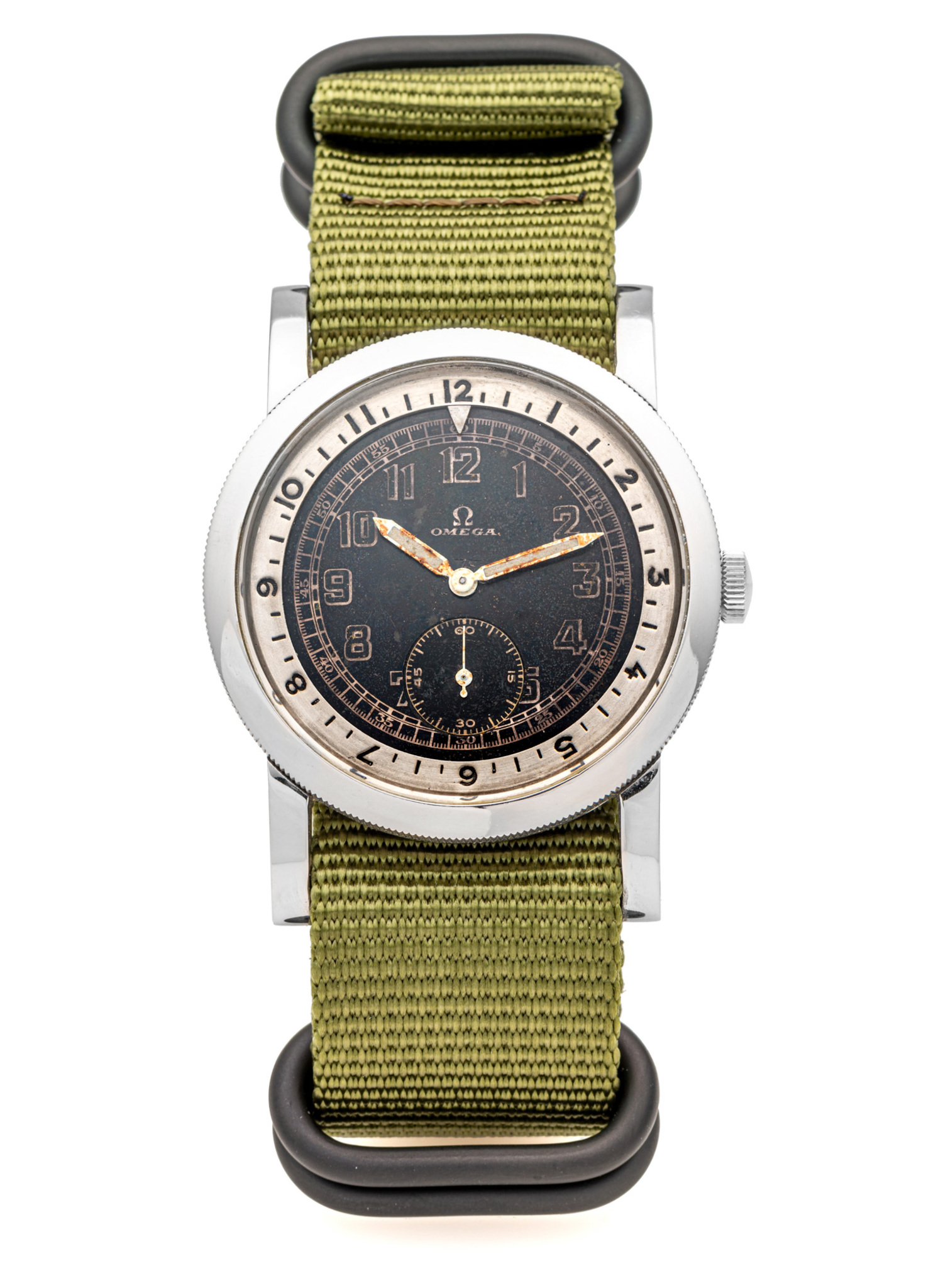 OMEGA, REF. CK 2042, PILOT WATCH, STEEL | Important Modern & Vintage ...