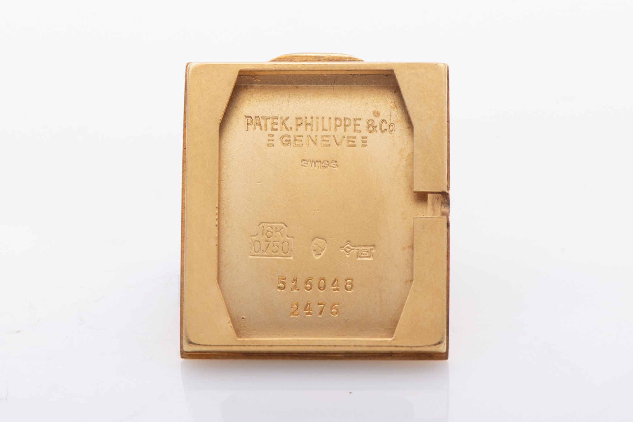 PATEK PHILIPPE, REF. 2476, YELLOW GOLD, ORIGINAL CERTIFICATE AND ...