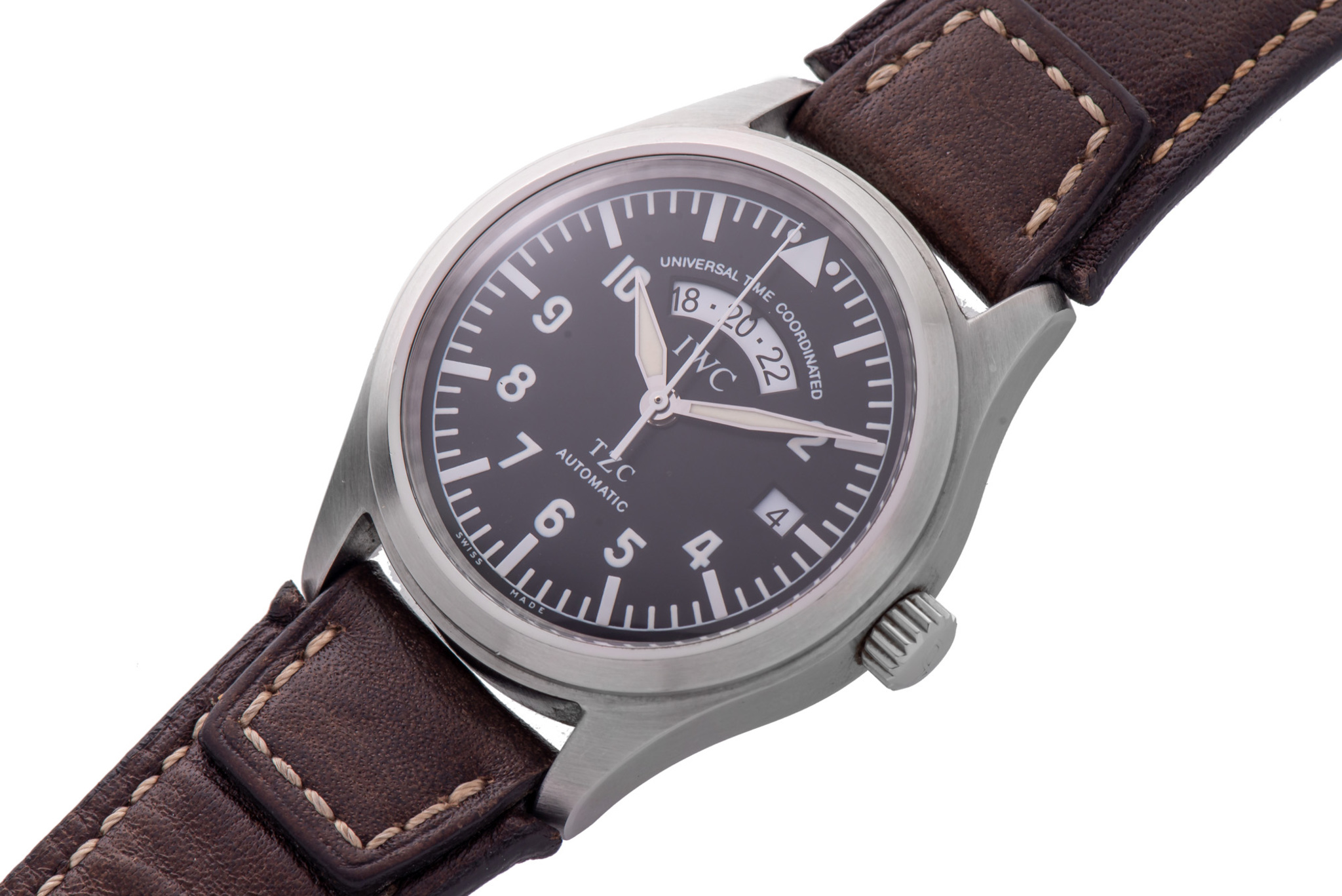 IWC, REF. 3251, UTC/TZC, STEEL | Online Auction | Hong Kong, February ...