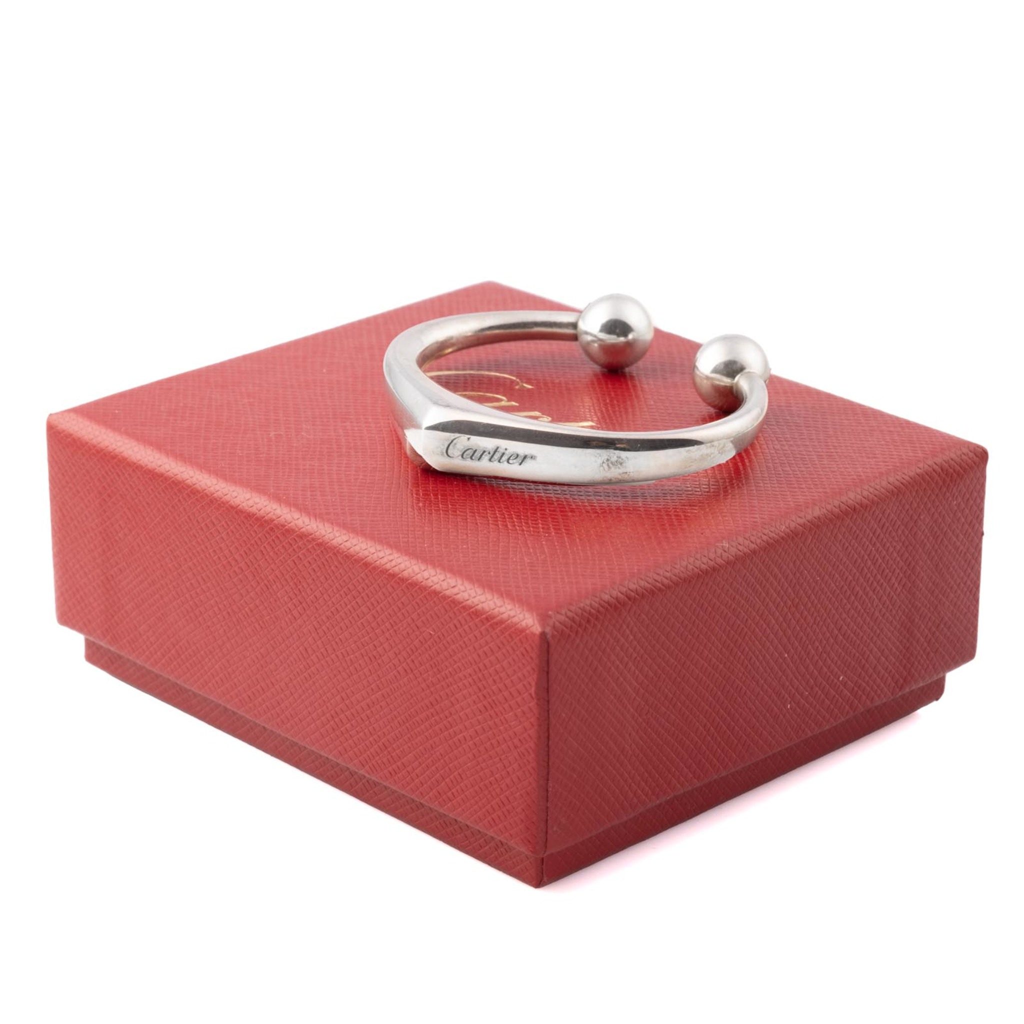 Cartier Key-holder; “C”; silver | Only Online Auction | Geneva,December ...